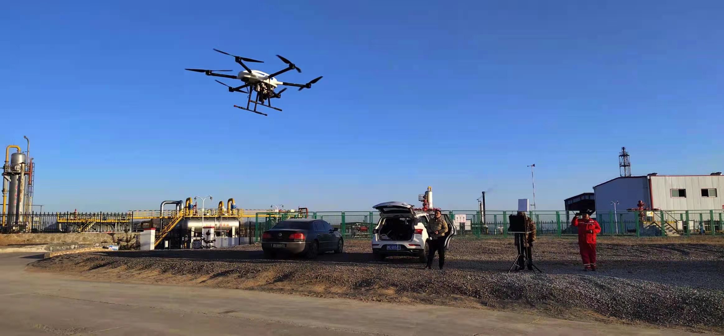 Honeycomb UAV go to Shanxi to do oil and gas pipeline "guardians ...