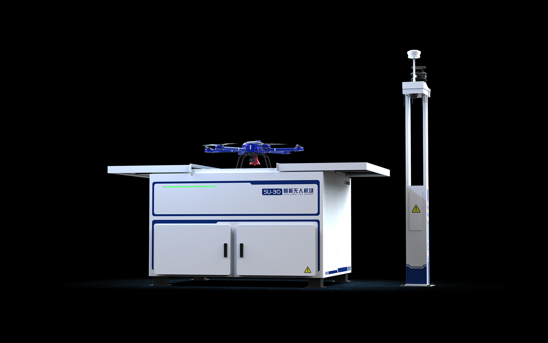 SU-50 composite wing intelligent unmanned airport-Honeycomb UAV